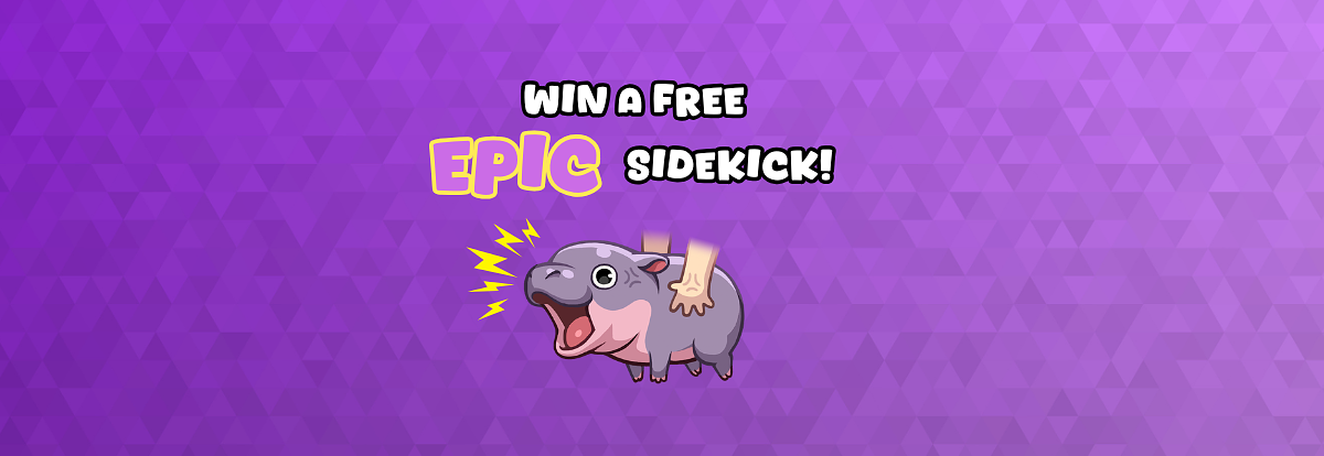 Hippo Hippo Hooray! Free Epic Sidekick!